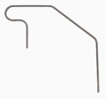 ADA Compliant 3-Bend Stair Rail – Saftron